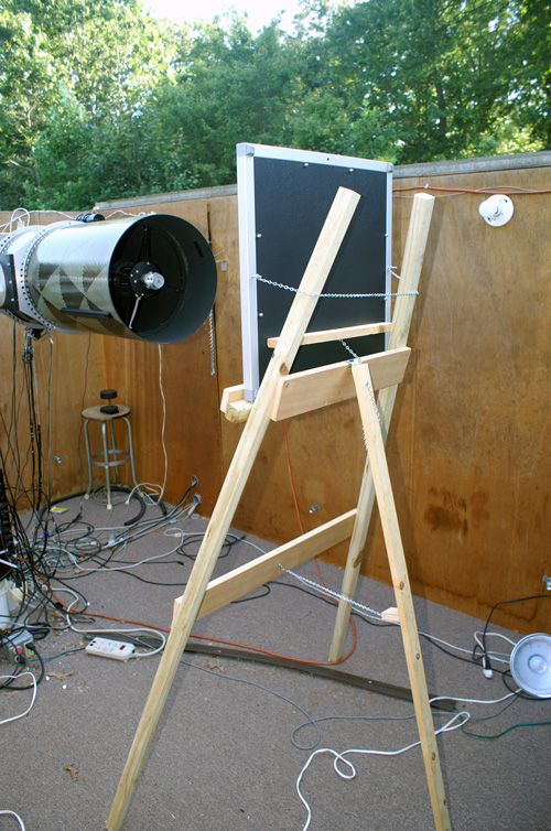 Optec Alnitak Flat-Man XL Flat Fielder Panel Homemade Stand Pictures